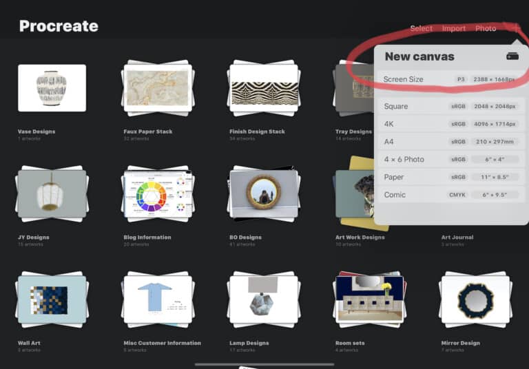 10 Steps To Use Procreate For Home Décor Accessories Product Design ...