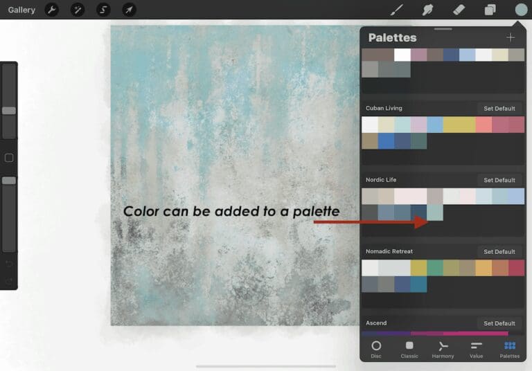 6 Easy Tips For Using The Color Picker Or Eyedropper Tools In Procreate ...