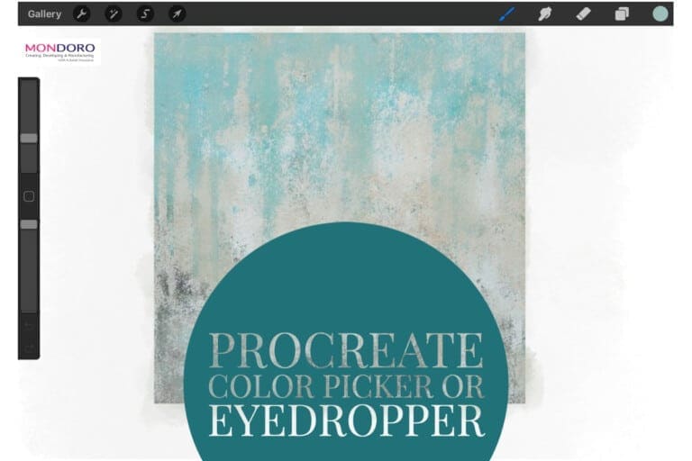 6 Easy Tips For Using The Color Picker Or Eyedropper Tools In Procreate ...