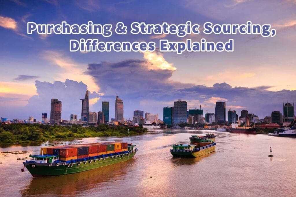 Purchasing & Strategic Sourcing, Differences Explained | Mondoro
