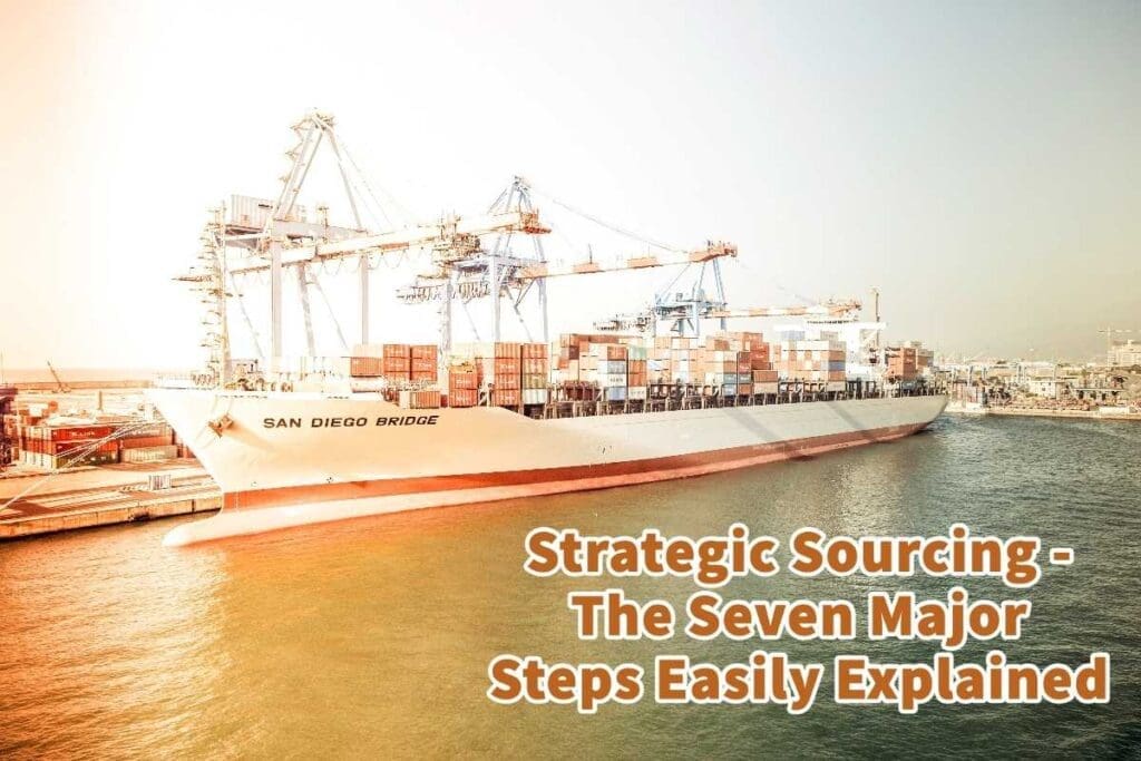 Strategic Sourcing - The Seven Major Steps Easily Explained | Mondoro