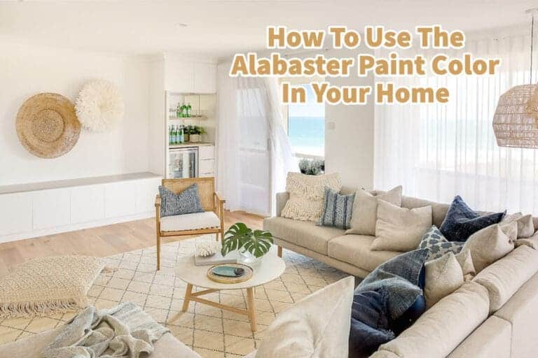 How To Use The Alabaster Paint Color In Your Home | Mondoro