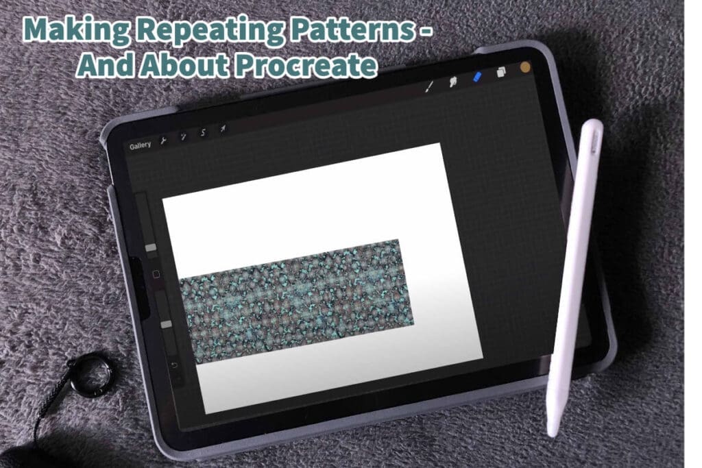 Making Repeating Patterns - And About Procreate | Mondoro