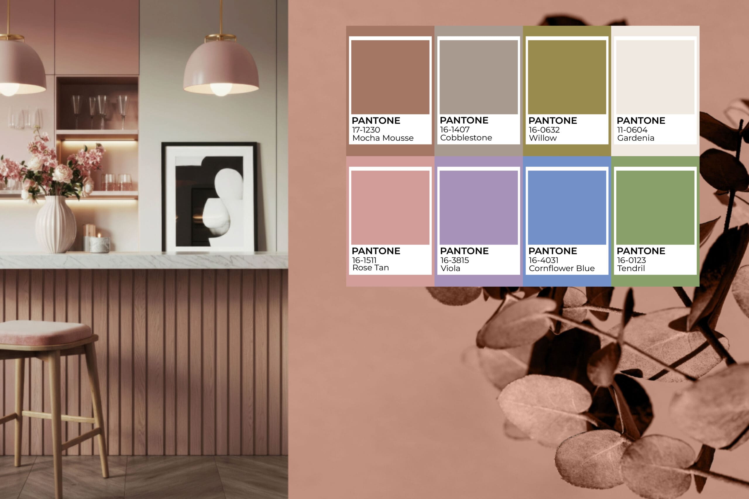 Pantone's Additional Colors For Floral Palettes Of The Year, Featuring ...